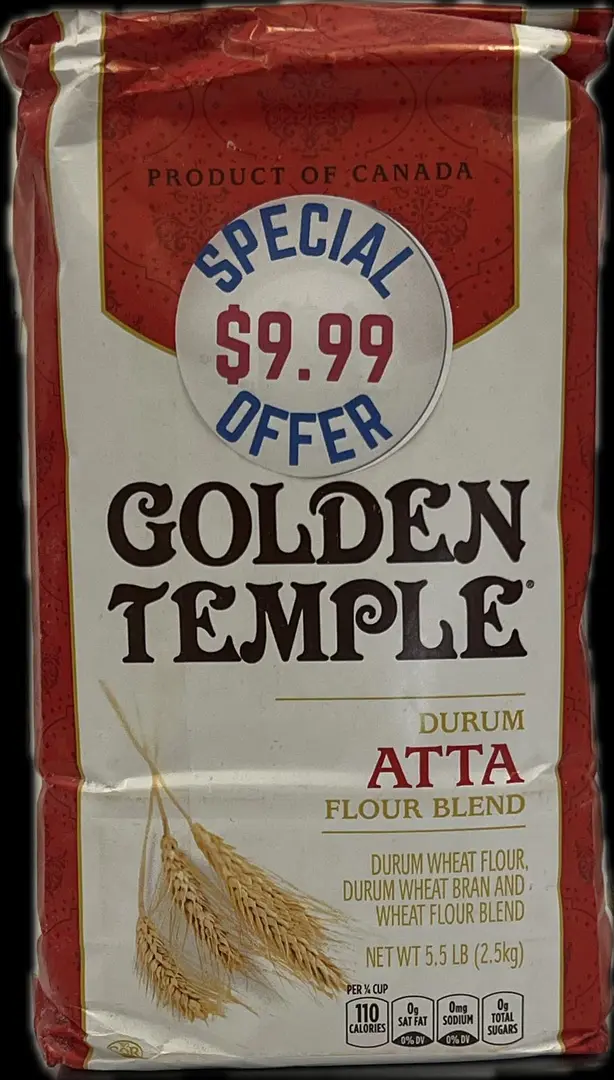 Golden Temple Durum Atta (5.5Lb) - rl.swipebyayat.com